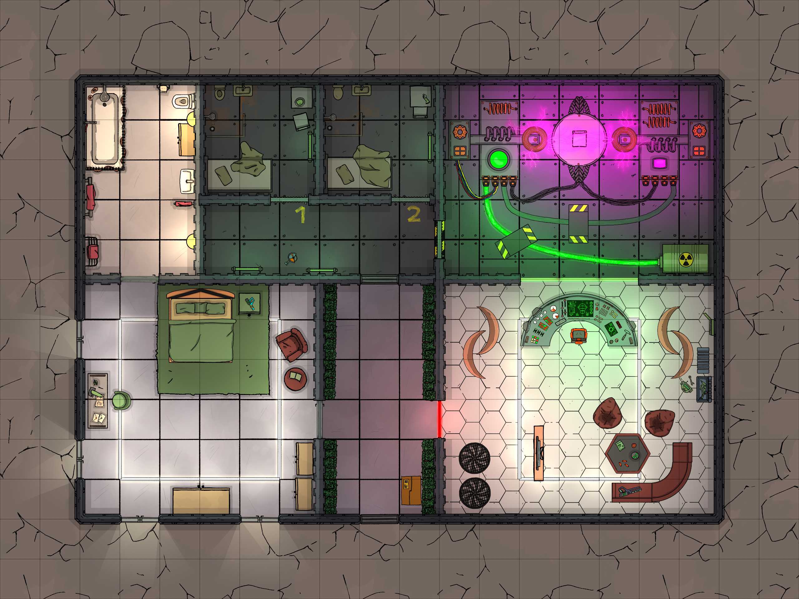 Sci-Fi and Modern Assets (free version) – CartographyAssets