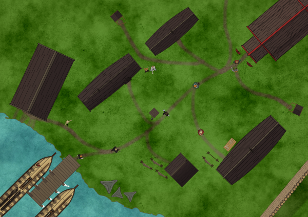 Viking buildings - CartographyAssets