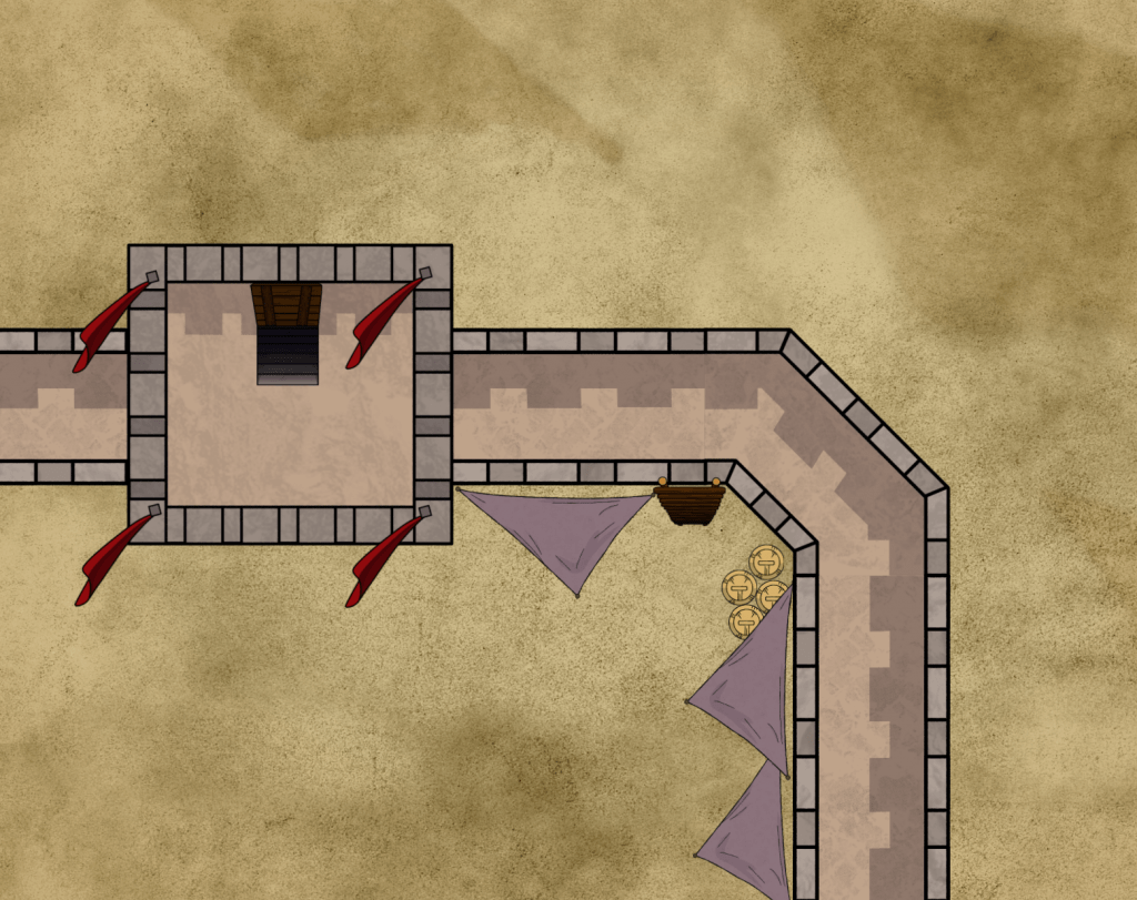 Walls and towers – CartographyAssets