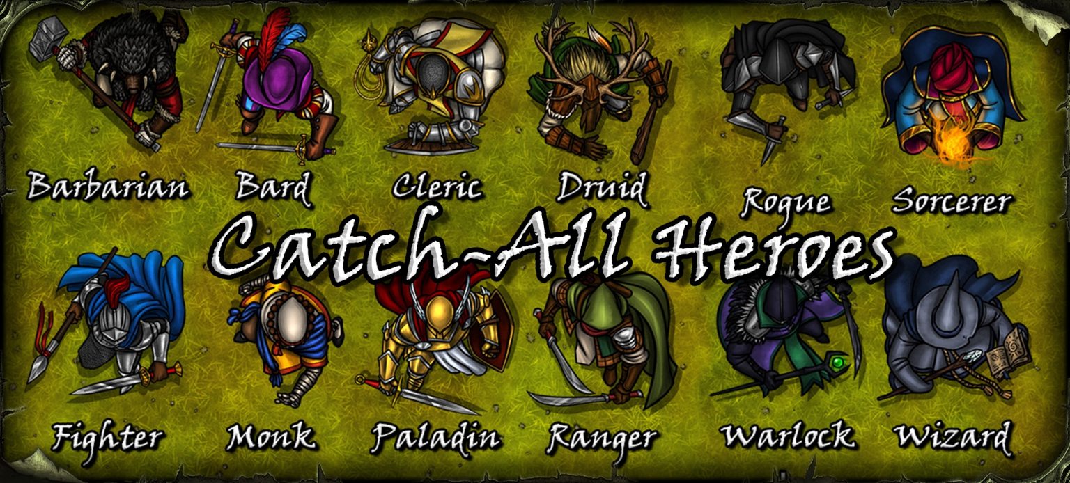 Hero Tokens Pack 1 – CartographyAssets