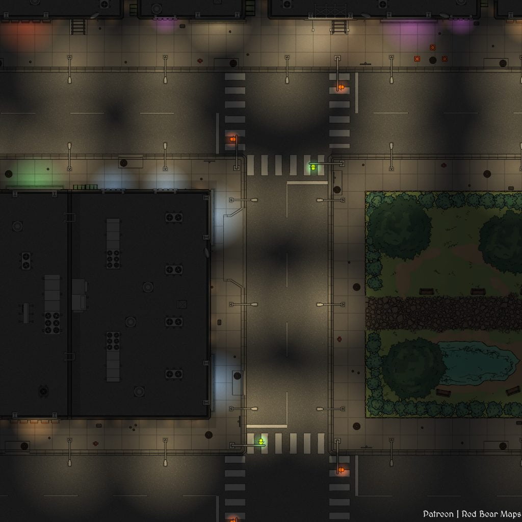 Modern Street – CartographyAssets