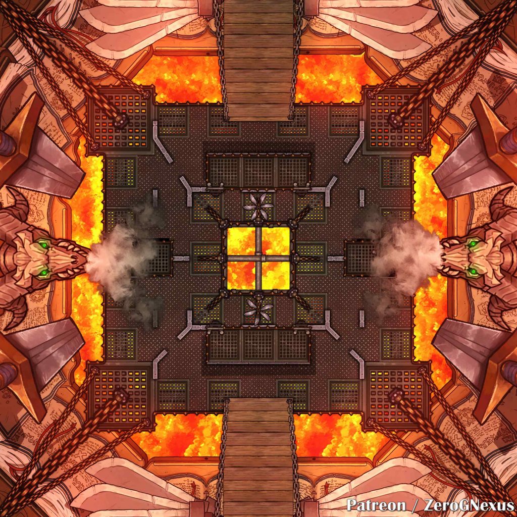 Zero-G Nexus Battlemaps & Scenes – CartographyAssets