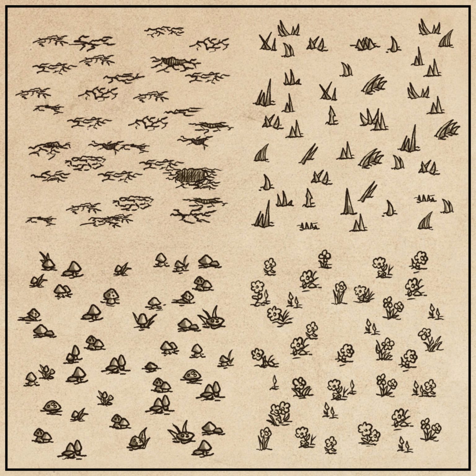 Animals Pack VI (Old-school) – CartographyAssets