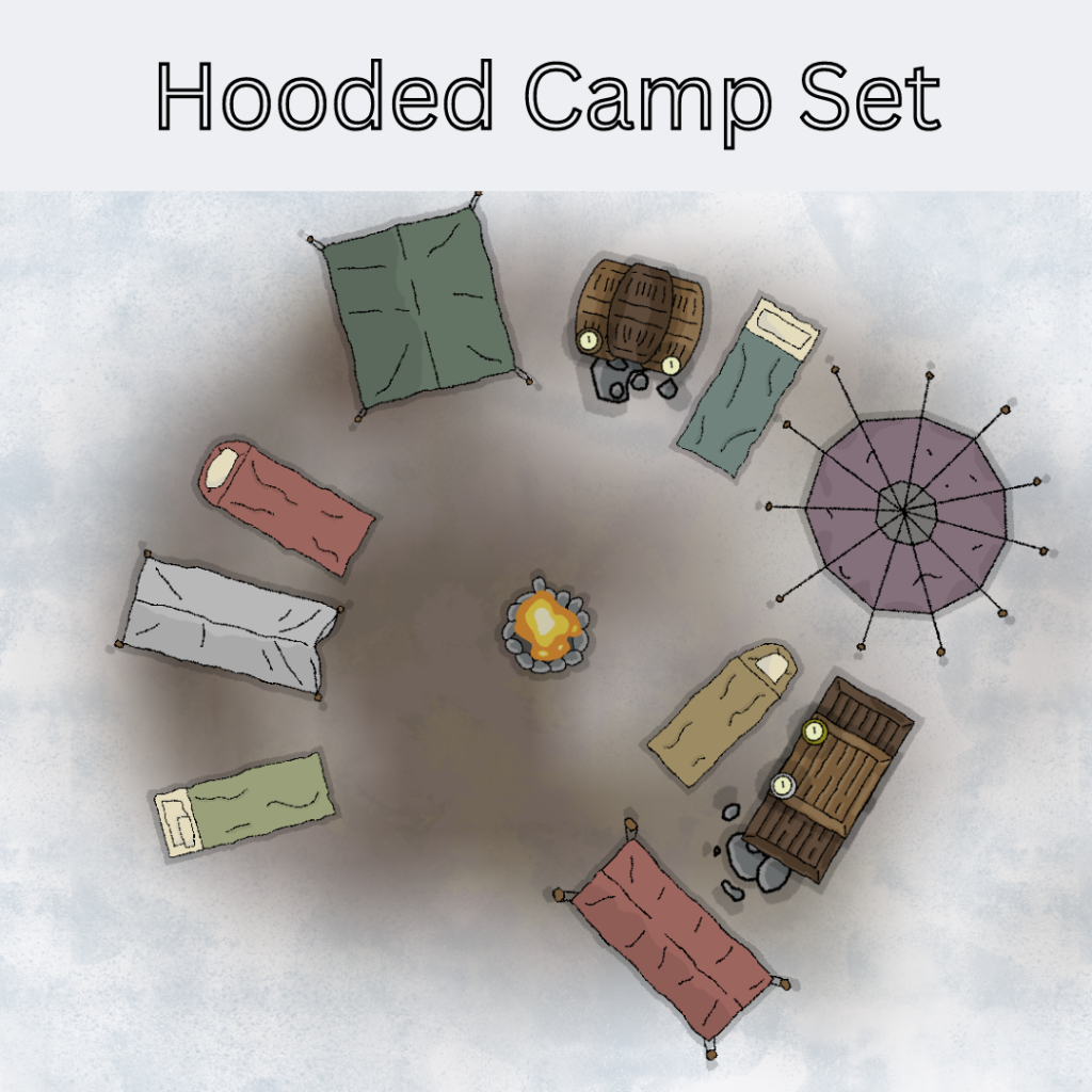 Hooded Winter Asset Pack – CartographyAssets