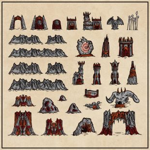 Heraldry Pack I (Old-school) – CartographyAssets