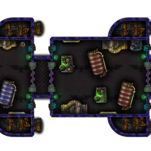 Dark Future Map 1 – Boarding Rocket – CartographyAssets