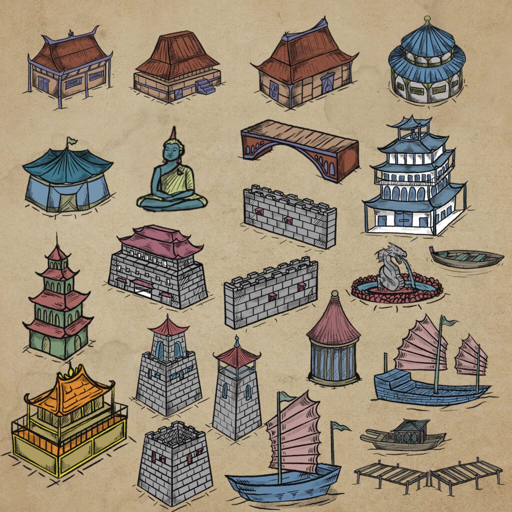 chinese settlements - CartographyAssets