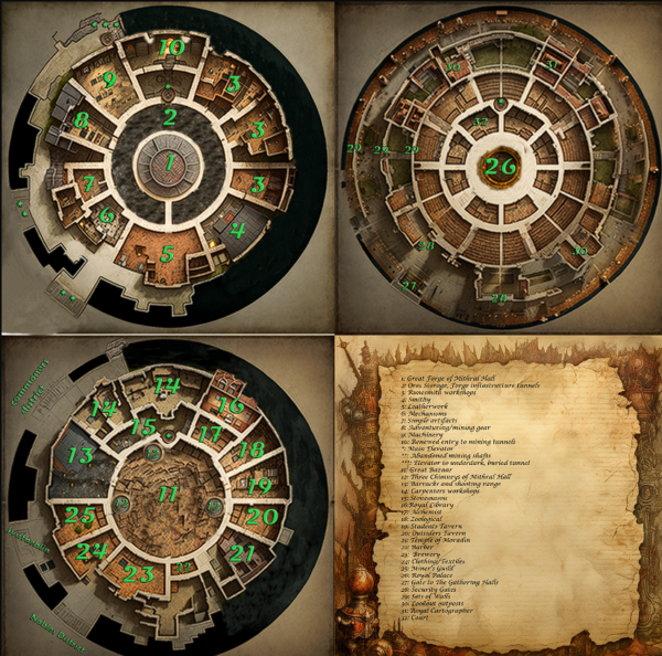 Map of Dwarven Hold – CartographyAssets