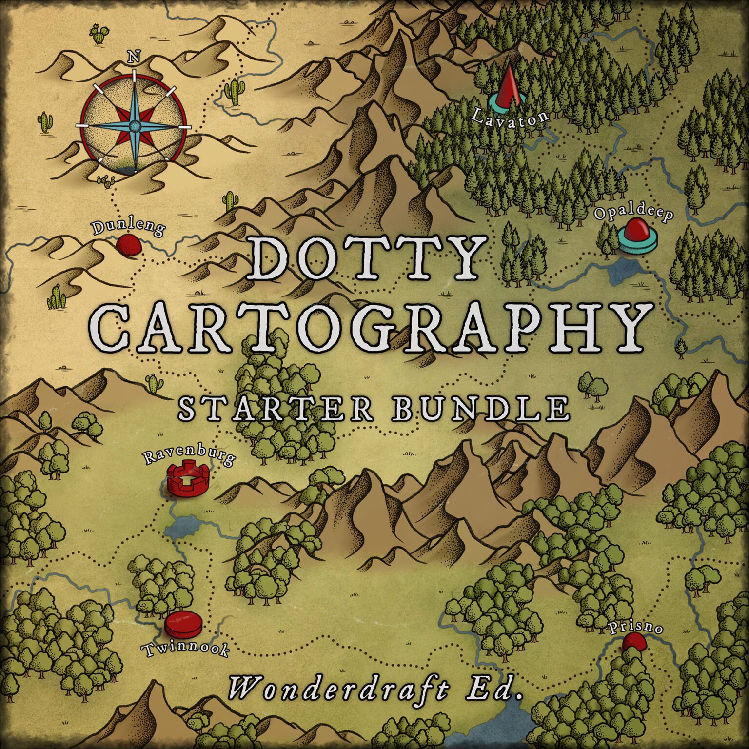 Mountains (Wonderdraft) - CartographyAssets