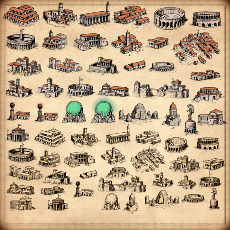 wonderdraft symbols - CartographyAssets