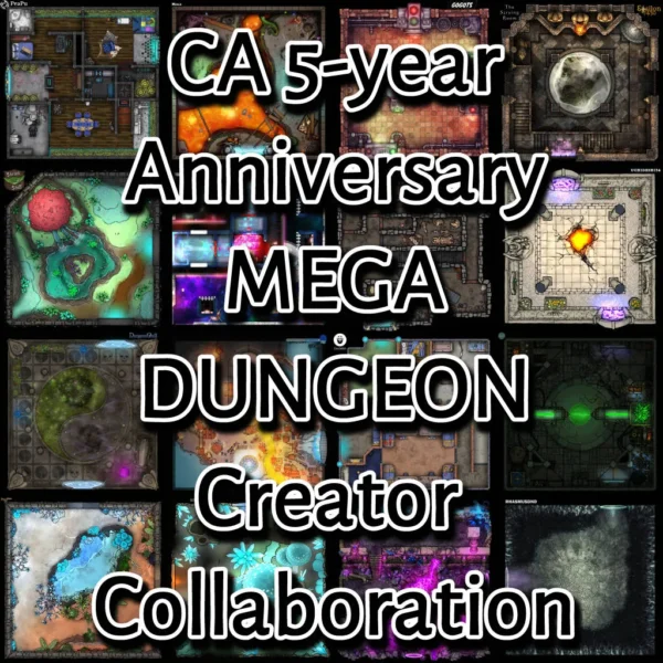 The Multiverse Mega-Dungeon! [Creator Collab] - CartographyAssets