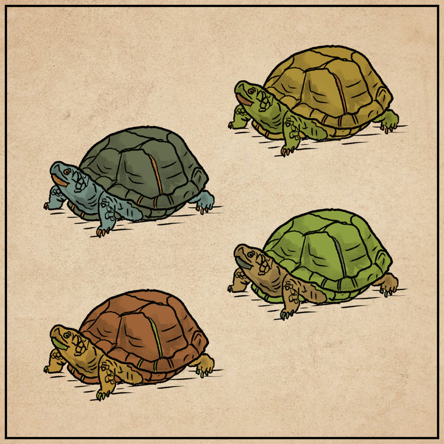 Animals Pack VI (Old-school) - CartographyAssets