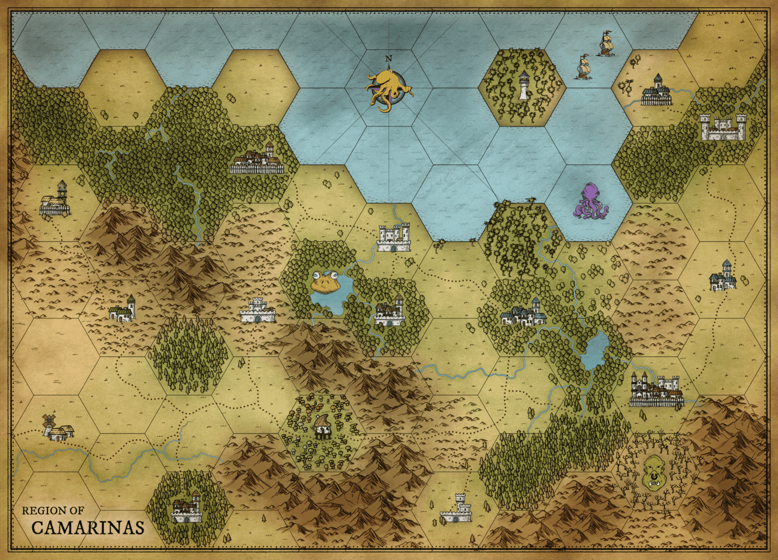 Wonderdraft Default Styles Bundle – CartographyAssets