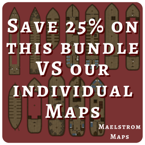Ultimate Ship Battle Map Pack (Save 25% VS our Individual Maps ...