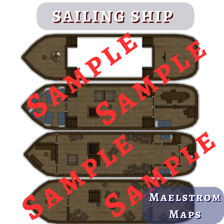 Ultimate Ship Battle Map Pack (Save 25% VS our Individual Maps ...