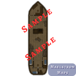 Premade Sailing Ship Map – CartographyAssets