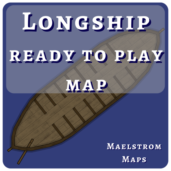 Premade Longship Map - CartographyAssets