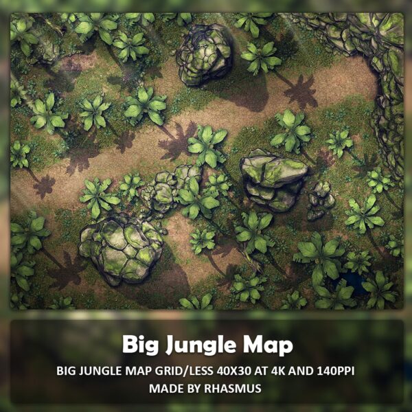 Big Jungle Map - CartographyAssets