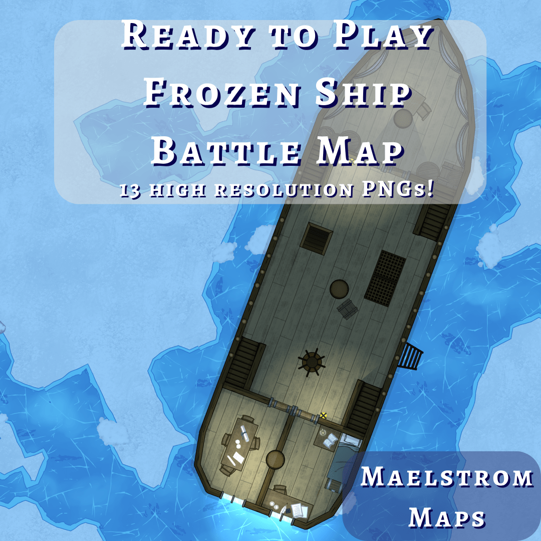 Ultimate Ship Battle Map Pack (Save 25% VS our Individual Maps ...