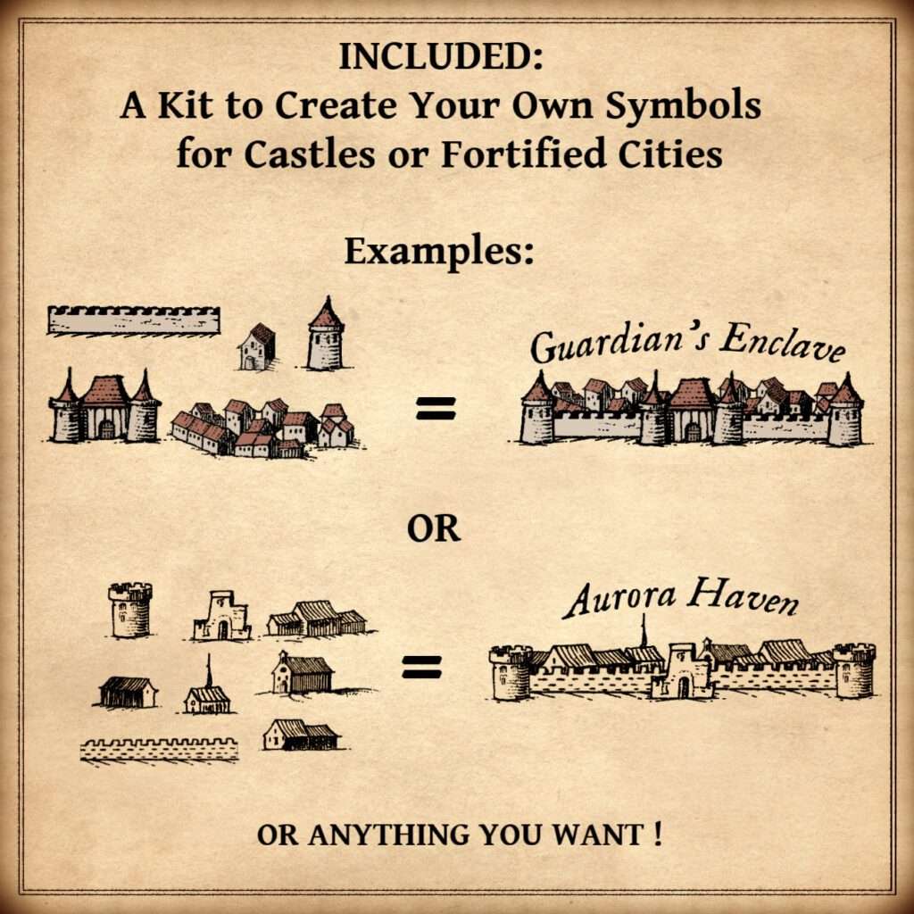VINTAGE TOWNS & SETTLEMENTS + creator kit – EPOCHAL & MEDIEVAL ASSETS MEGAPACK ( medieval towns ...