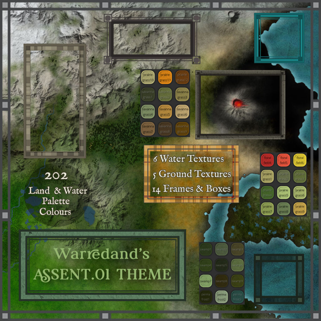 Top Down Seasonal Trees – CartographyAssets