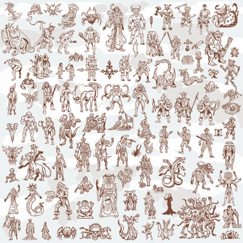 Dungeon Monsters & Fantasy Creatures 1 – CartographyAssets